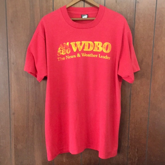 Screen Stars | Shirts | Vintage Wdbo Radio Shirt | Poshmark